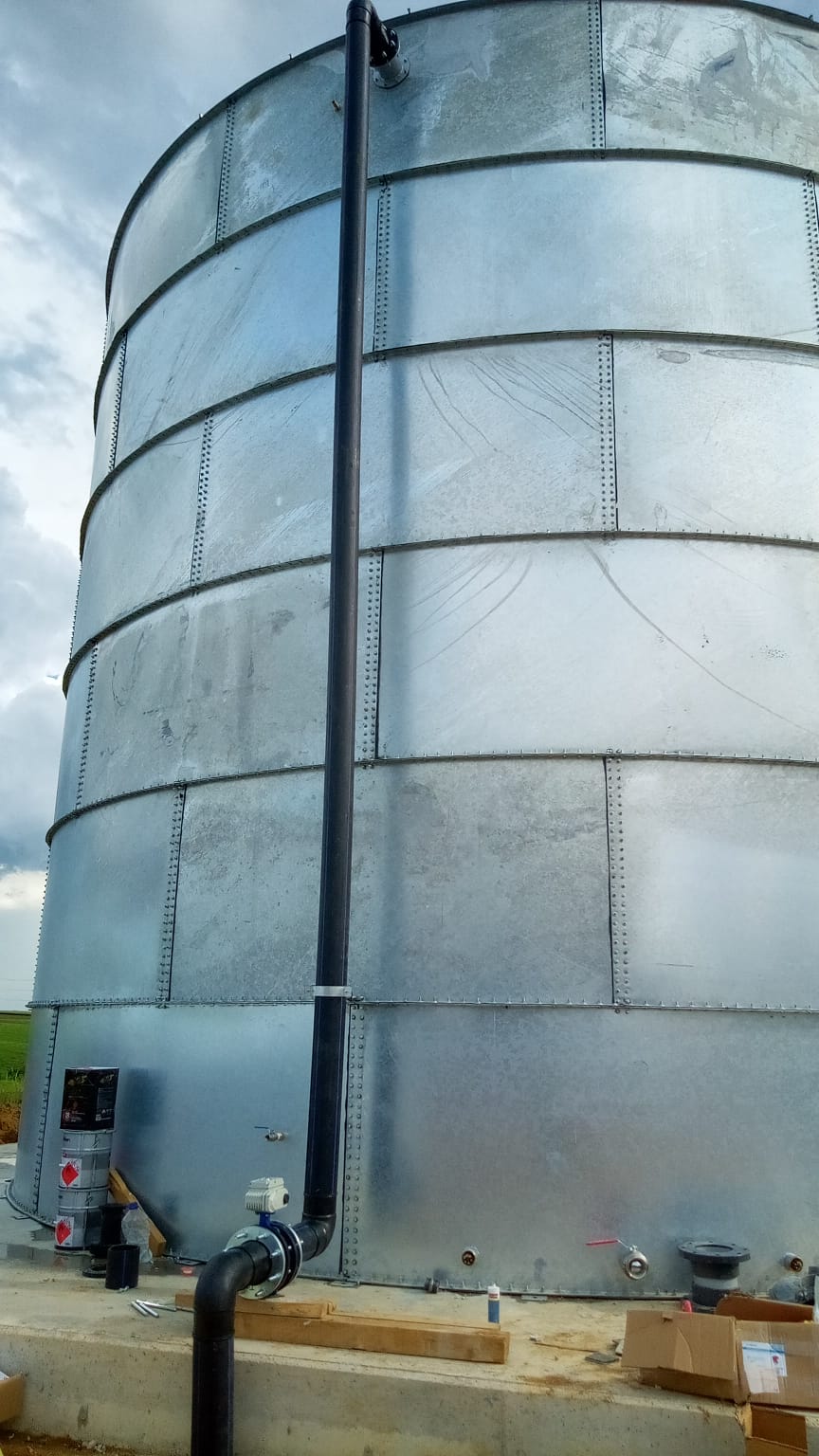 Cylindrical Modular Water Tanks – Isıküp